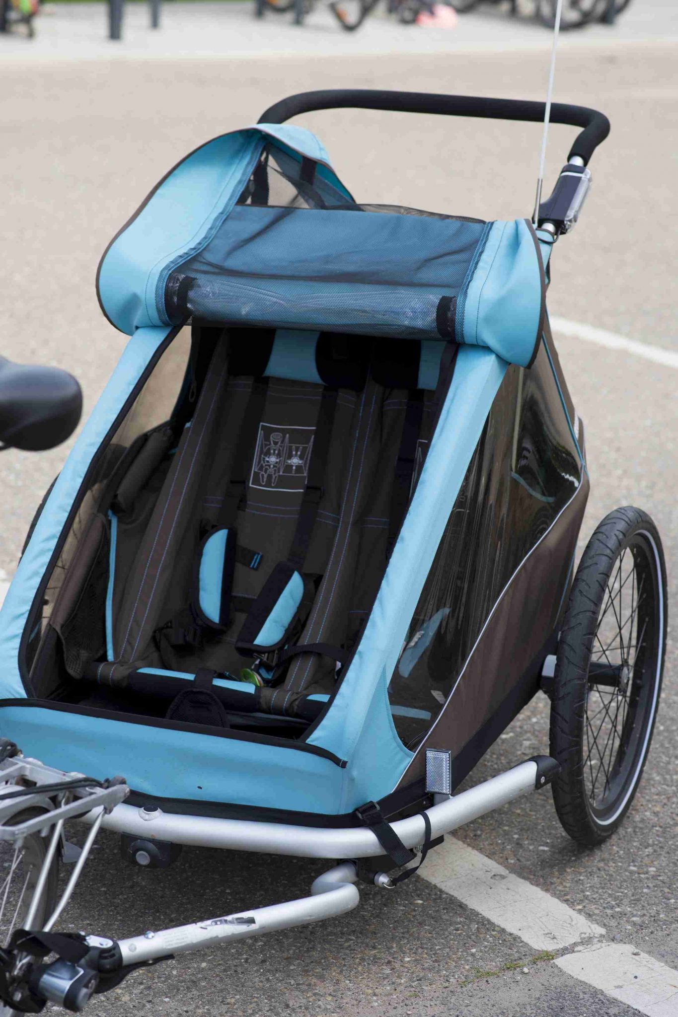 Anhänger Croozer Kid Plus for 1 (Modelljahr 2016) – Fahrrad & Familie e.V.